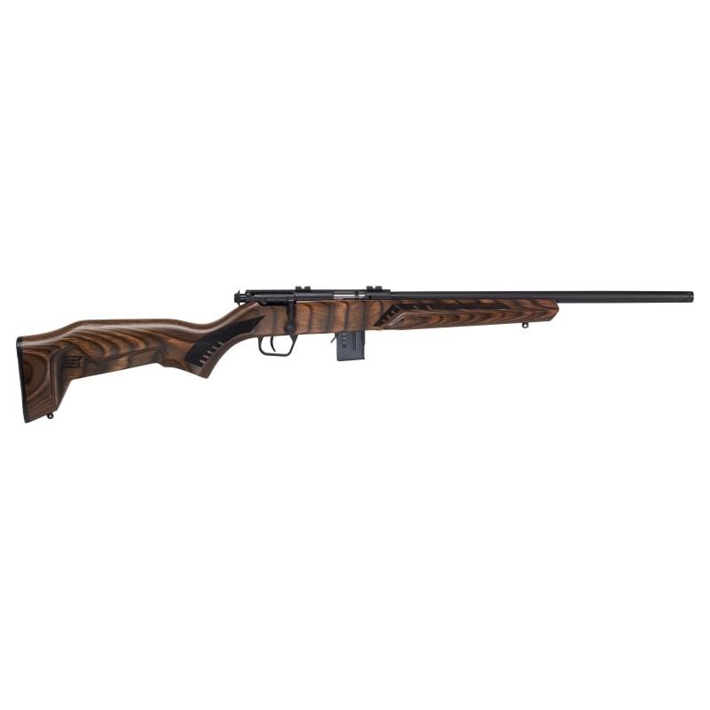 Savage Arms 93 Minimalist Brown Rifle 22 WMR 10/rd 18in. Barrel Wood ...