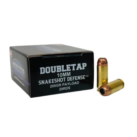 Double Tap DT SnakeShot Defense Ammunition 10mm Auto 135gr+#9 JHP 20/ct - Handgun Ammo at ...