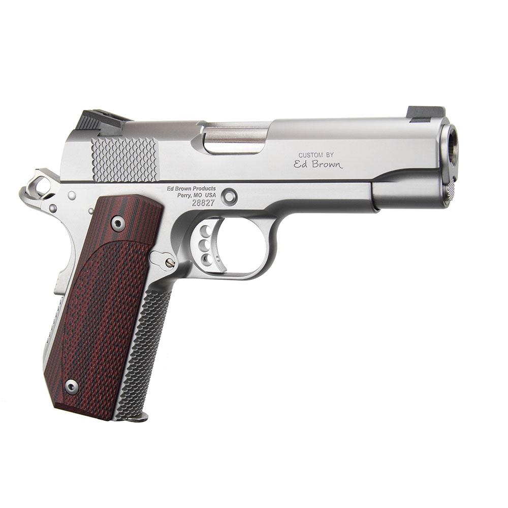 Ed Brown Kobra Carry Stainless Handgun .45 Auto 7rd Magazine 4.25in ...