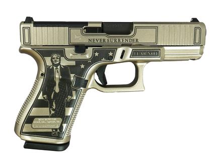 Glock G19 Gen 5 "Trump Fight/Never Surrender" 9mm 15rd GLPA195S203MOSTF ...