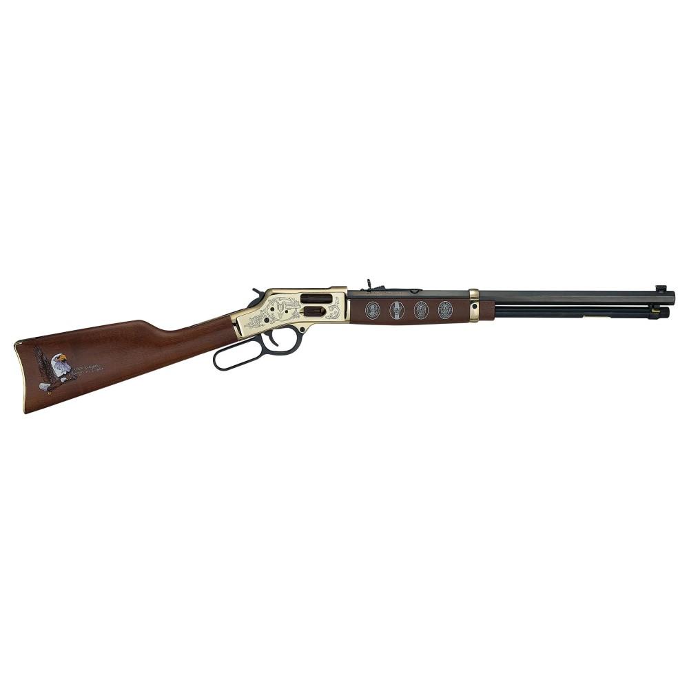 Henry Eagle Scout Centennial Tribute Edition Side Gate Rifle .44 Mag ...