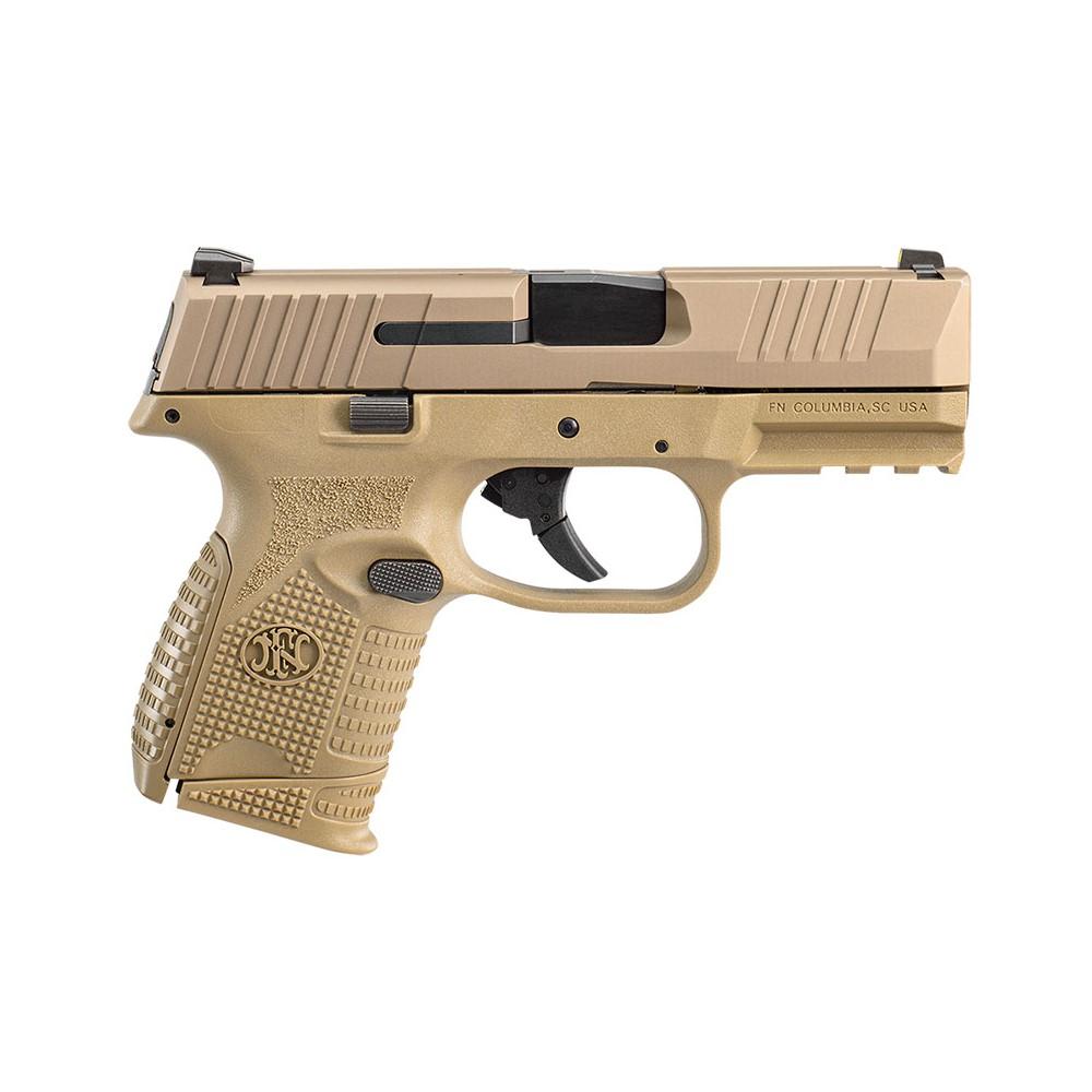 FN 509 Compact Handgun 9mm Luger 12rd (1) 15rd 24rd (3) Magazines 3.7in ...