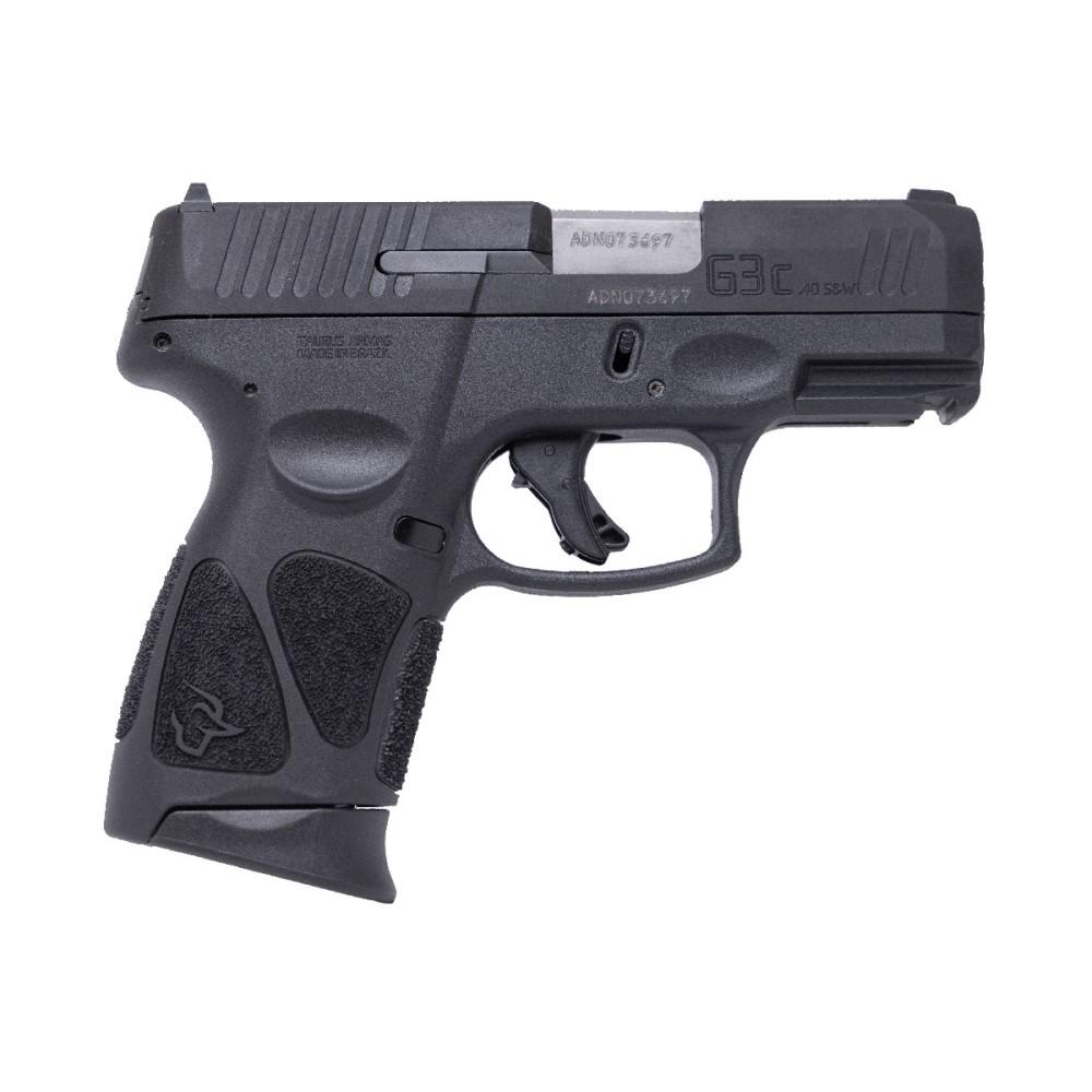 Taurus G3C Handgun .40 S&W 10rd Magazines (3) 3.26in. Barrel Black ...