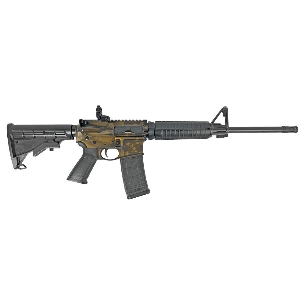 Ruger in.US Flag Distressedin. AR-556 Rifle 5.56mm NATO 30rd Mag 16 ...