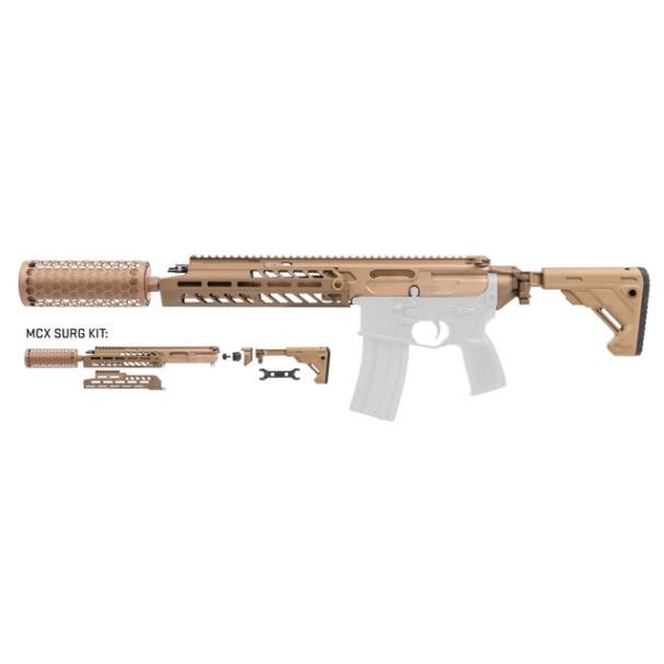 SIG MCX-SURG 556 Suppressed Upper Receiver 5.56mm 11.5in. Barrel FDE w ...