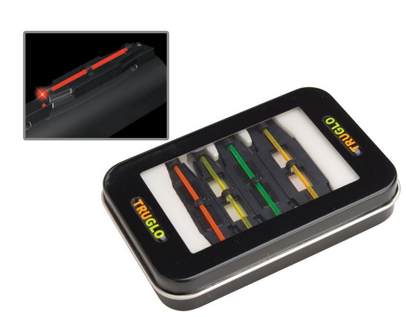 Tru Glo Xtreme Magnetic Glo-Dot Universal 4 Fiber TG90X Shotgun Sight ...
